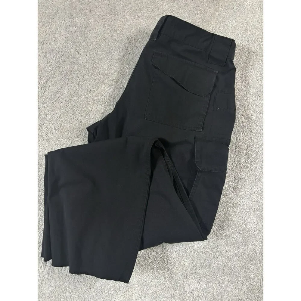 Pants & Jumpsuits | Womens Tru Spec Black Tactical Pants Sz 12 Unhemmed ...